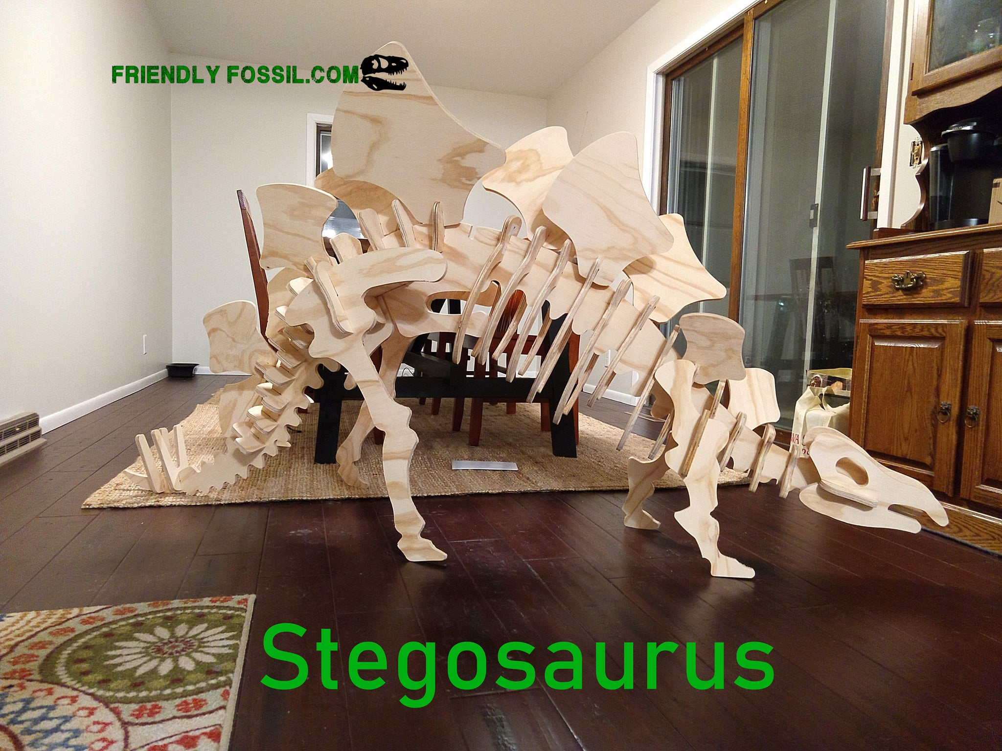 Giant Dinosaur 3D puzzle Stegosaurus – Friendlyfossil